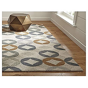 Crate and Barrel Destry Contemporary Handmade 100% Wool Rugs & Carpets (5'x8')