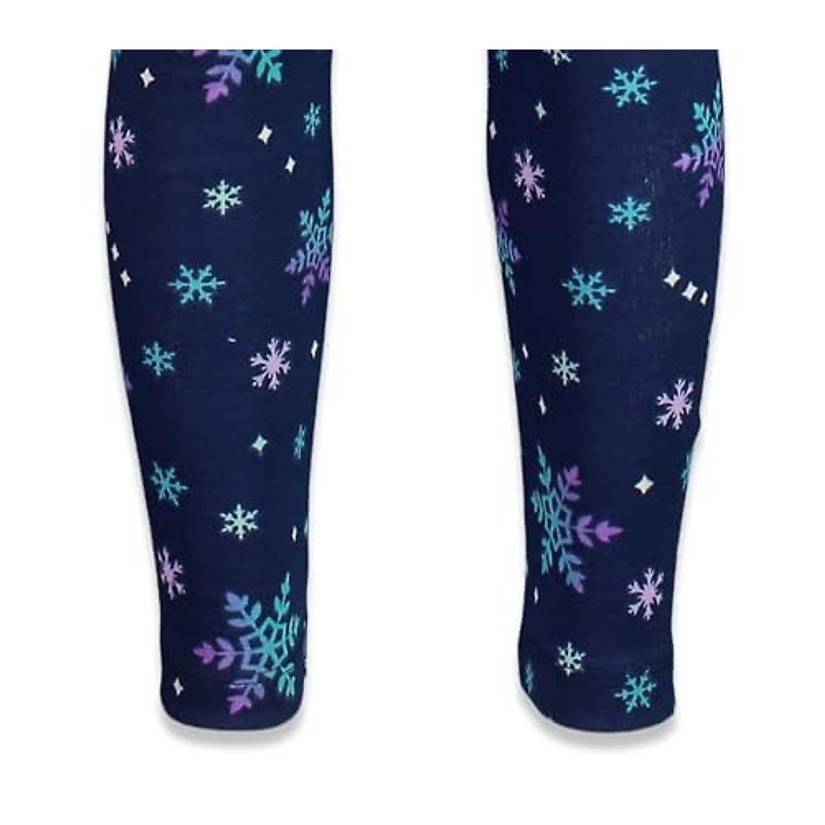 Disney Frozen Elsa Toddler Girls Fleece Long Sleeve Graphic T-Shirt and Leggings Outfit Set Turquoise/Blue 5T