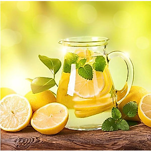 Couger| Real Lemon 100% Concentrated Lemon Juice, 2.5 oz. 4-pack Bundle With Couger Recipe Card