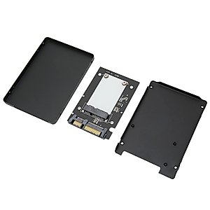 SSD housing, MSATA to III Ultra Slim Hard Drive Adapter Box Plug and Play for for for OS