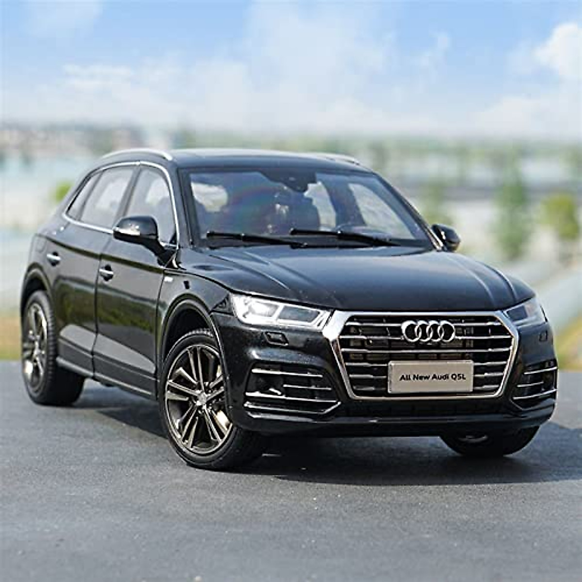 Models Vehicle Replica Car 1 18 Fit for Audi Q5L SUV Simulation Car Model Metal Diecast Minicar Scale Model Collectibles Souvenir Collectible Gift 2023 2024 (Color : White)
