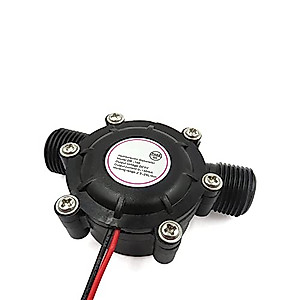 1Pcs 12V/5VDC Micro Hydro Generator Water Flow Generator Turbine Generator Hydroelectric Tap Water Flow Hydraulic ( Size : DC5V )