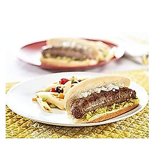 Nordic Ware Microwave Everyday Dinner Plates, Set of 4, white, 10 Inch