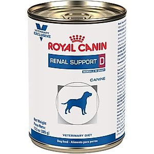 Royal Canin Veterinary Diet Canine Renal Support D Morsels In Gravy Canned Dog Food, 13.5 oz