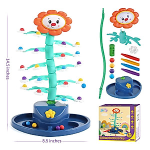 Skirfy Shaking Sunflower Balancing Game Toys for Boys/Girl Educational Learning Toys, STEM Toys for 3+, Interactive Board Game for Children, Toys for Kids Aged 3 4 5 6 7