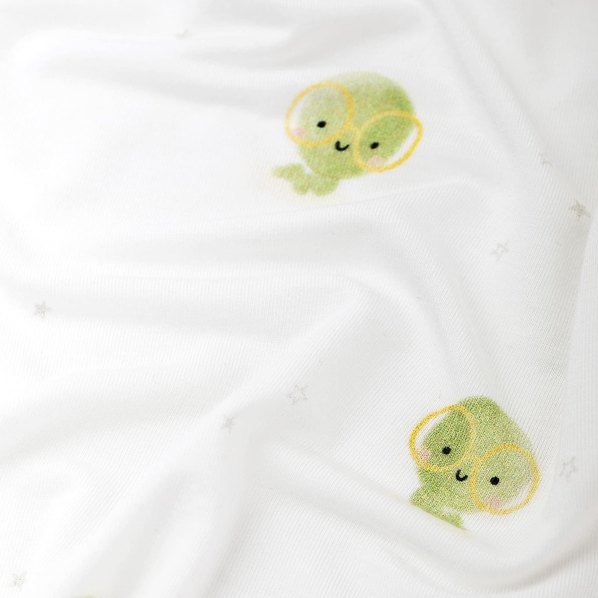 bookworm baby Unisex Swaddle Blanket | Large Premium Knit Viscose Made from Bamboo | Infant Wrap, Receiving Blanket & Beanie Set | Baby Shower Newborn Gift, Registry - Basil