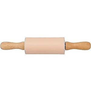 Noodle Roller Widely application Portable Children Baking Dough Roller for Handmaking Orange