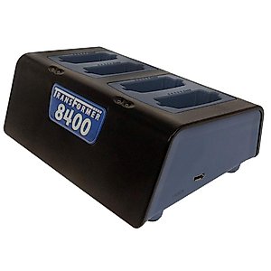 Artisan Power 4-Bay Battery Charger Transformer for Polycom/SpectraLink 8440 & 8400 Series | USB Type C Power Supply | Compatible Battery Models 1520-37214-001, RS657, 1520-37215-001 and RS658