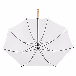 StrombergBrand Hole In One Golf Umbrella White Large Golf Umbrella For Men And Women, Golf Umbrellas For Rain - 2 Person Umbrella Windproof, Golf Umbrella With Compact Closed Design
