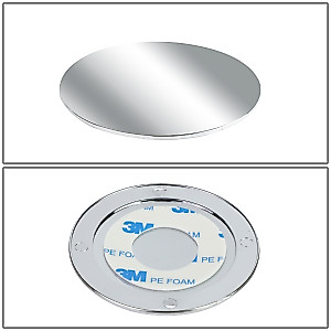 Auto Dynasty Adjustable 75mm Baby Infant Round Back Seat Mirror Rear View Monitor + Suction Cup Mounted Base