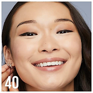 Maybelline Green Edition Superdrop Tinted Oil Base Makeup, Adjustable Natural Coverage Foundation Formulated With Jojoba & Marula Oil, 40, 1 Count