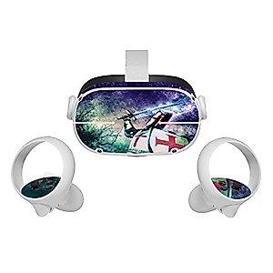 Oculus Quest II Accessories Skins Knight VR Headset and Controller Decal Sticker Protective