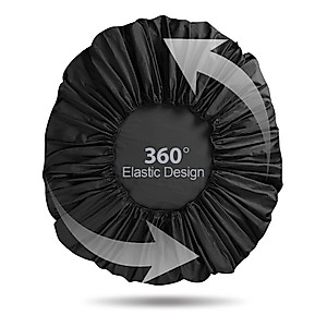 100% Egyptian Cotton Fitted Sheet Twin Size Black, 600 Thread Count, 8-16" Deep Pocket Sheet, Soft & Elastic Sateen Weave Bottom Sheet for Hotel & Home (Black, 1 Pack Fitted Sheet Only,Twin)