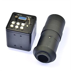 Microscope Accessories Kit for Adult 2MP VGA High Definition High Speed 2 Million Microscope Camera Industrial Camera for Mobile Phone Maintenance Digital Camera Accessory