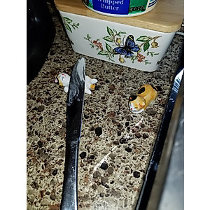 Honbay 6PCS Cute Ceramic Cat Chopsticks Rest Rack Stand Holder for Chopsticks, Forks, Spoons, Knives, Paint Brushes