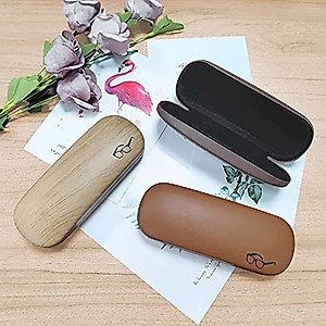 Hard Shell Glasses Case, Eye Glass Carry Case for Men Women, 3 Pack Eyeglass Sunglasses Cases