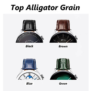 Moran Quick Release Leather Watch Band 20mm Compatible Garmin Vivoactive 3 VenuVenu sq2 plusVivomove HR Replacement Strap for Garmin Forerunner 245645 MusicInstinct 2S Fenix 7S6S5S plus