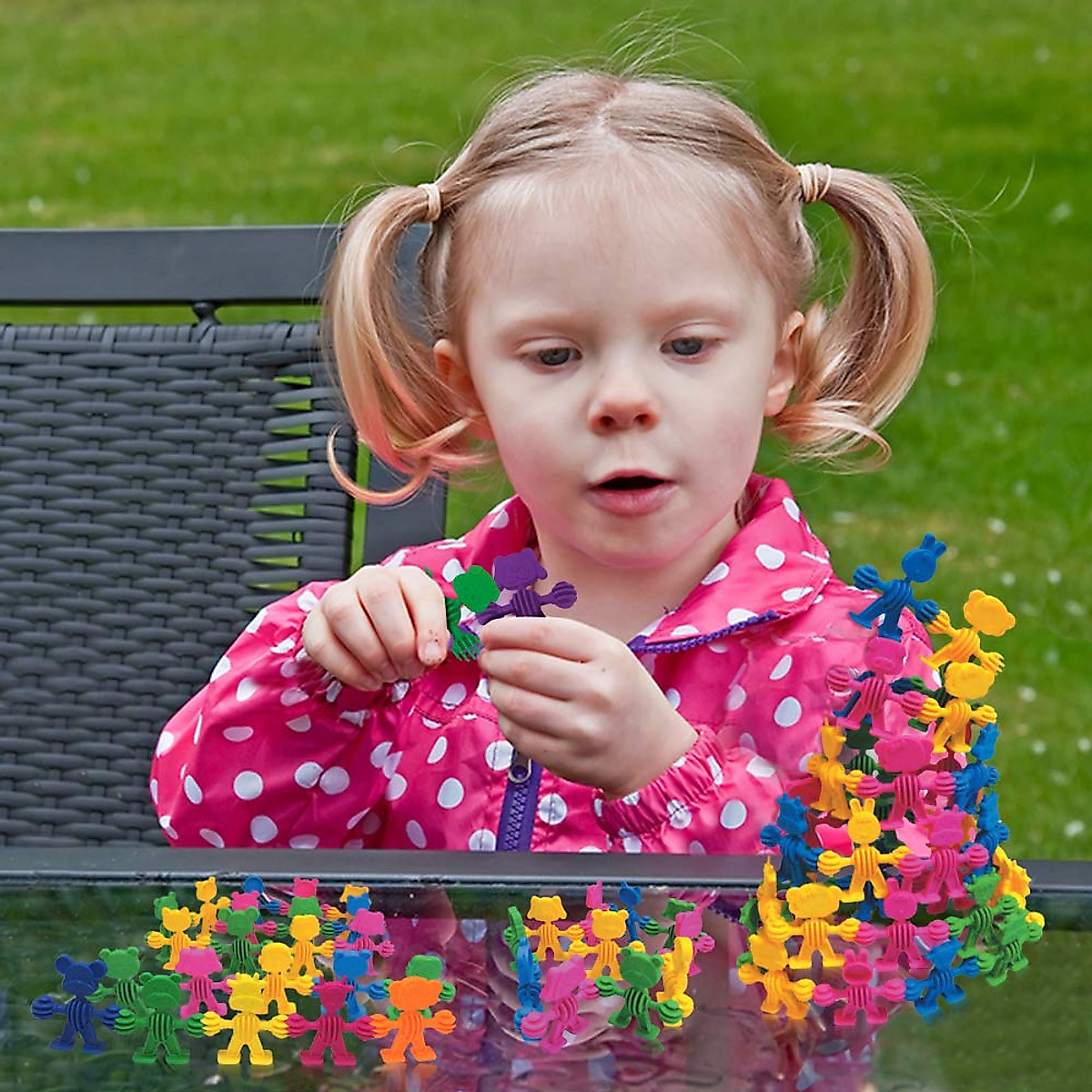 3 Bees & Me Buddies in a Bag - Fun Toddler & Preschool Learning Toys for Boys & Girls - Color Toys