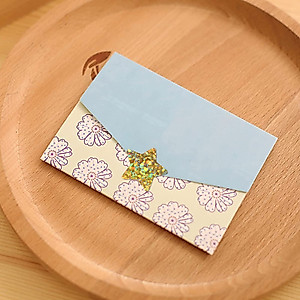 Fiercy 1 inch Gold Star Stickers with Glitter Holographic Pattern, 500 pcs Sparkling Self-adhensive Label Roll, Star Stickers for Personal and Business Use