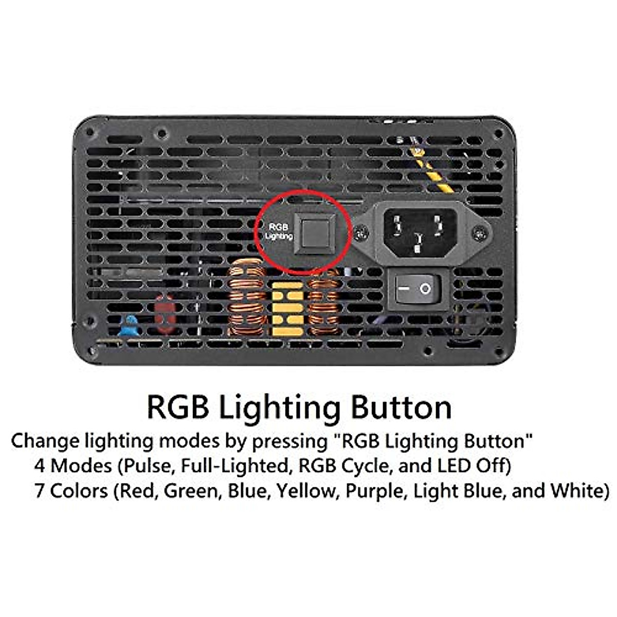Thermaltake Toughpower GX1 RGB 500W Gold SLI/ CrossFire Ready Continuous Power RGB LED ATX12V v2.4 / EPS v2.92 80 PLUS Gold Certified 5 Year Warranty Non Modular Power Supply PS-TPD-0500NHFAGU-1