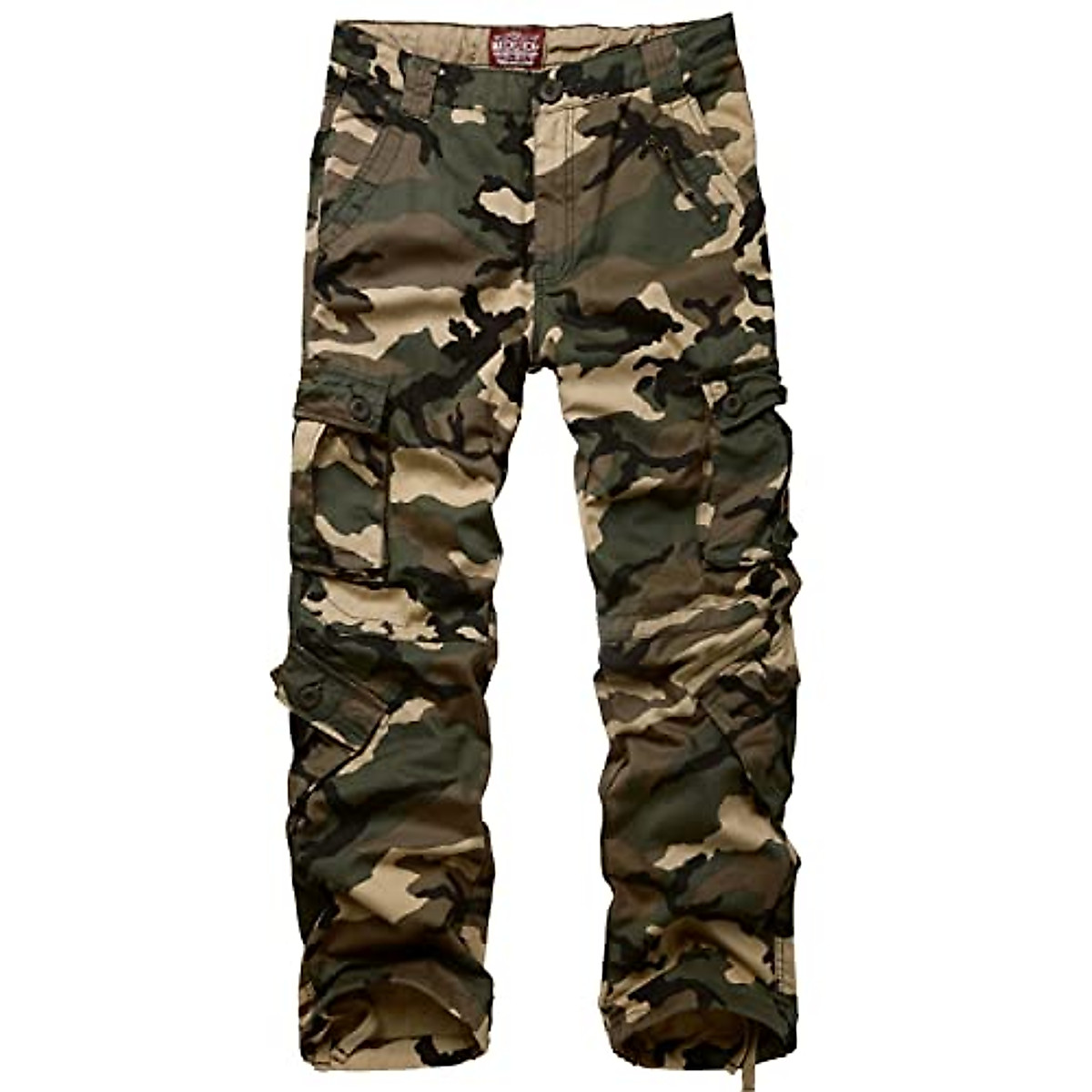 Match Men's Wild Cargo Pants(36,Camouflage)