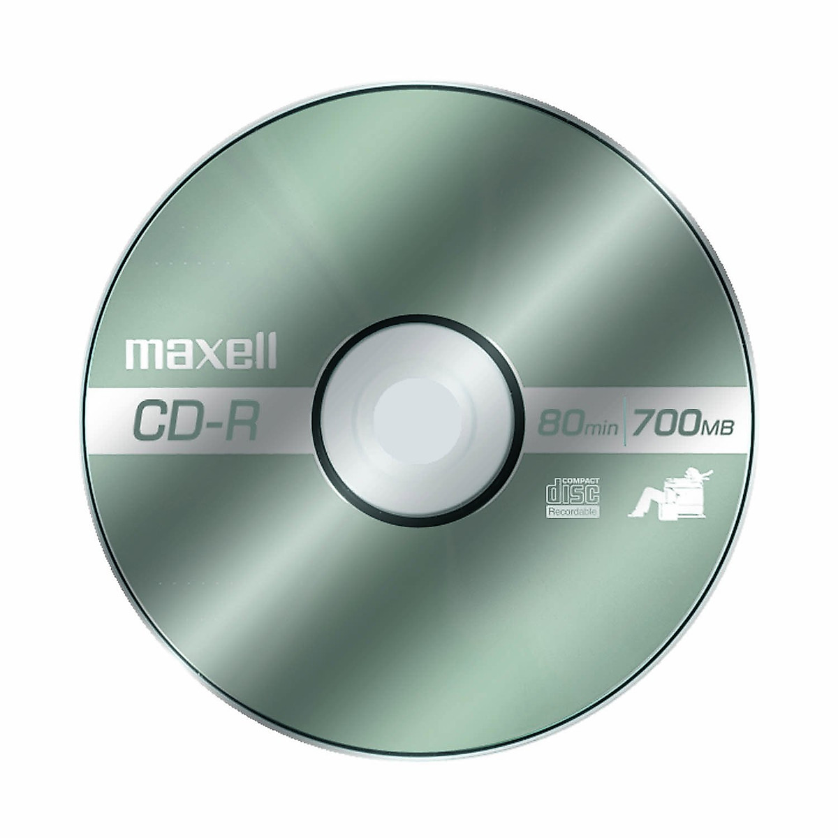 Maxell 648205 Polycarbonate Substate 700Mb 80 Min CD-Recordable Slim Jewel 5 Pack & 638006 DVD-R 4.7 Gb Spindle with 2 Hour Recording Time & Superior Recording Layer Technology, 100 Year Archival Life