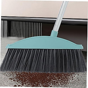 Hemoton Heavy Duty Broom with Long Handle for Home and Office Floor Cleaning Broom Durable Broom Outdoor Indoor Broom Floor Cleaning Broom