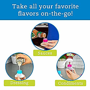 Evriholder Dressing 2 Go, 3 PACK, Colors May Vary, 3
