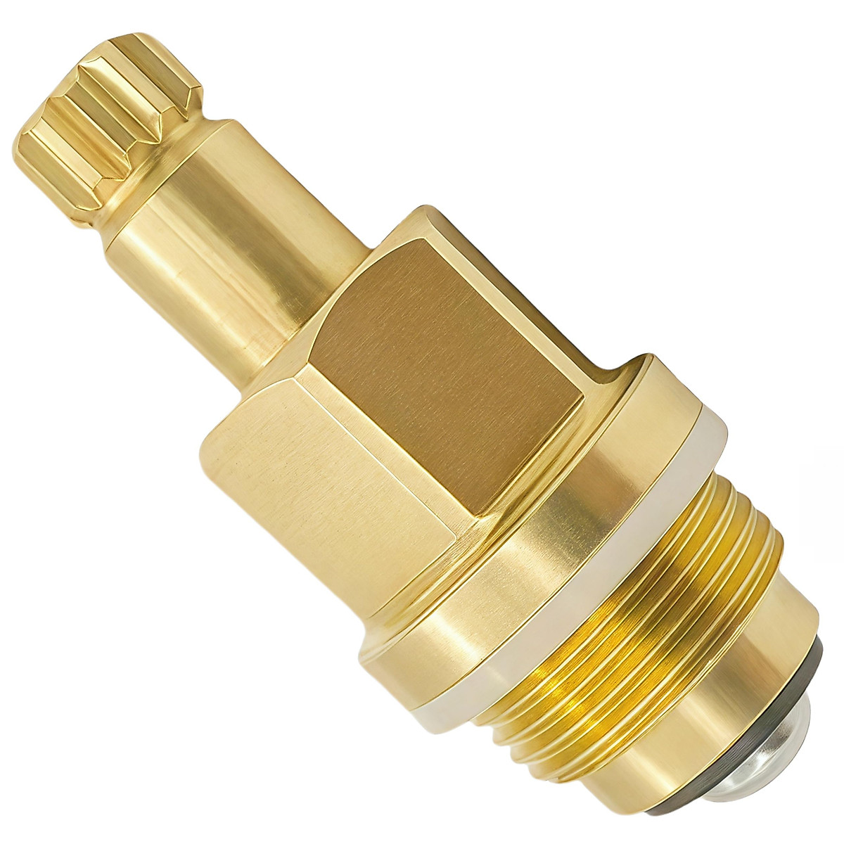 Tfuehn Bonnet PK1100 Brass Globe Valve Faucet Stem Assy for Arrowhead Hose Bibs, Boiler Drains & Sill Faucets