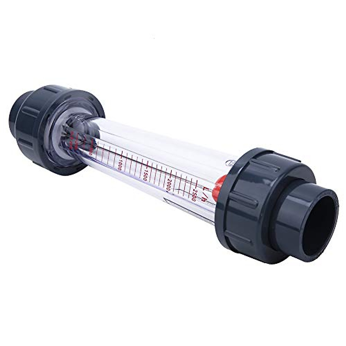 LZS-25(D) Flows Meter with High Accuracy, ABS Plastic Shell, Suitable for Liquid Monitoring, PTFE Float, for Measuring Rate with Transparent Panel, Suitable for Various Liquids