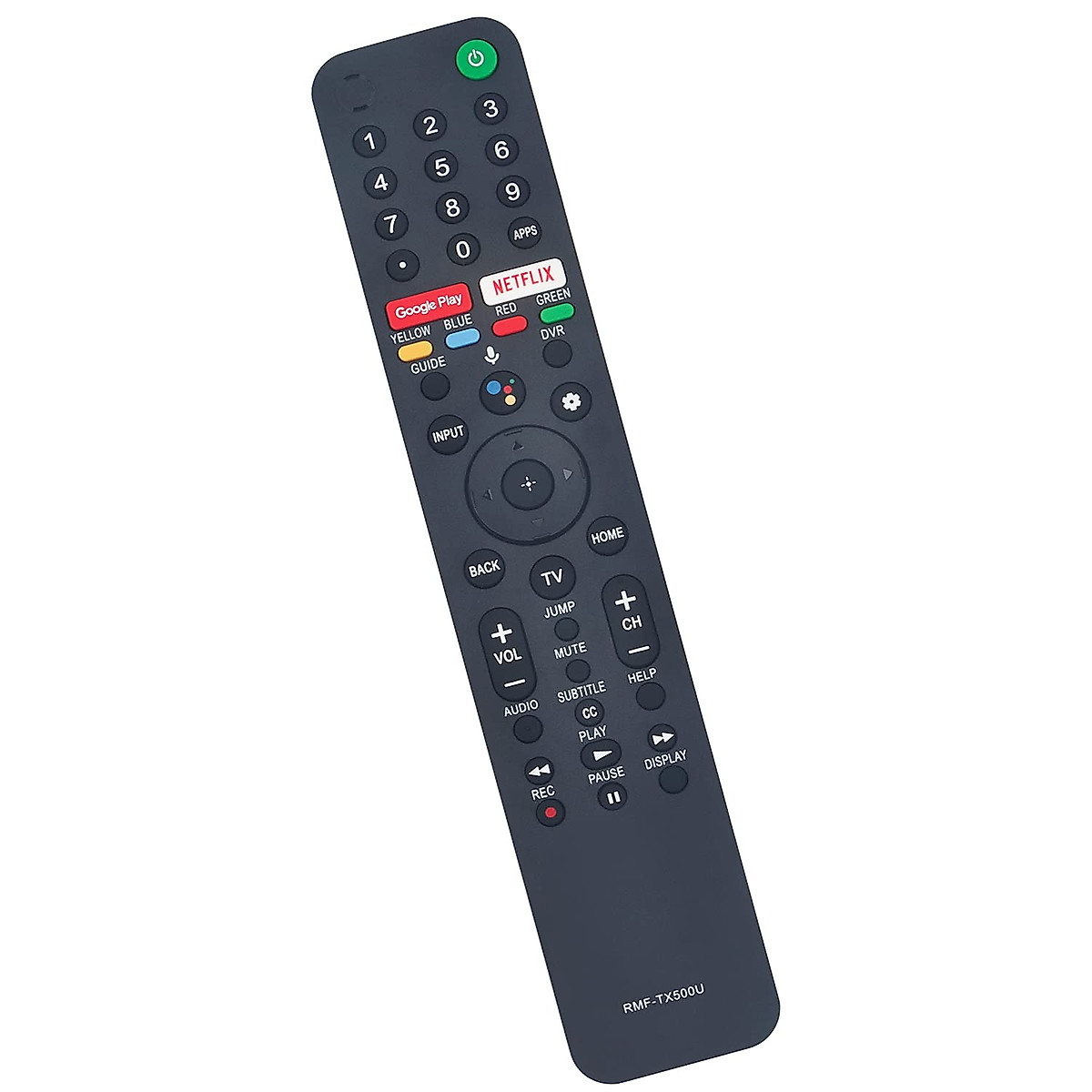 RMF-TX500U Voice Replace Remote Applicable for Sony Bravia TV KD-75X75CH XBR-55A8H XBR-55X950G XBR-65A8H KD-65X750H XBR-49X950H XBR-75X900H XBR-75X850G XBR-65X90CH KD-65X75CH XBR-65X950G XBR-75X950G