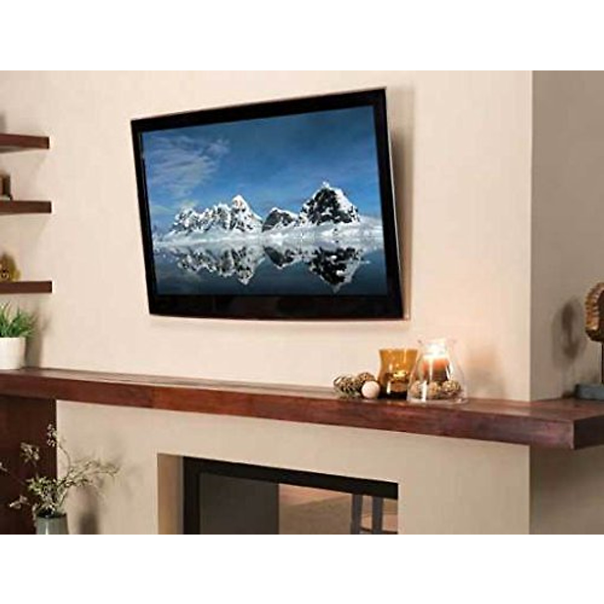 Ultra Slim Tilt TV Wall Mount Bracket for Samsung 75" Class The Frame Series LED 4K UHD Smart Tizen TV (QN75LS03AAFXZA) - Low Profile 1.7" from Wall, 12° Tilt Angle, Easy Install