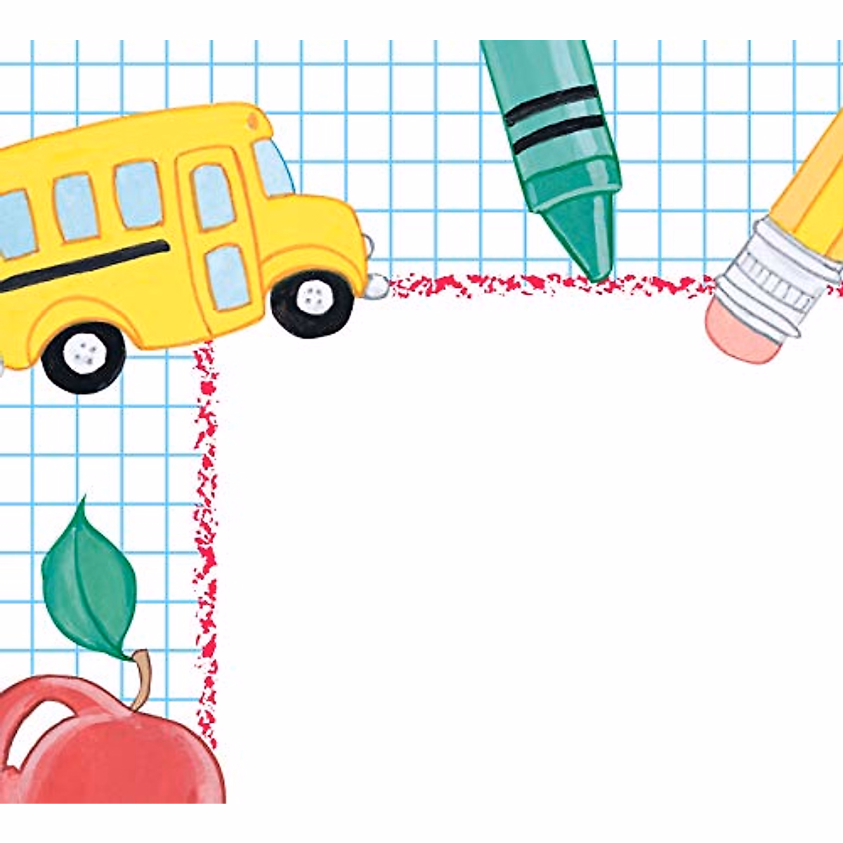 Great Papers! School Stuff Letterhead, 80 Count, 8.5"x11" (2013195)