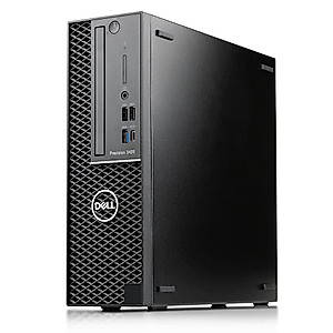 Dell Precision 3431 Desktop Computer Windows 11 Pro Intel Hexa Core i5 9500 up to 4.4GHz 16GB RAM 240GB SSD WiFi (Renewed)