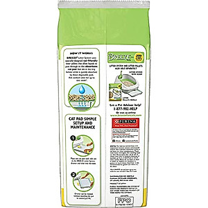 Tidy Cats Breeze Pads Refill Pack (2) 10 Count Pouches with Aurora Pet Wet Wipes