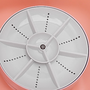 Mini Dishwasher, Portable Washing Machine, Compact Turbo Dishwasher, Artificial Vortex and Sound Emulsification Technology, for Home, Kitchen, Apartment ()