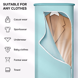 Portable Dryer - Portable Clothes Dryer after Washing - Portable Foldable Dryer Machine for Apartments and Home - Mini Travel Clothes Dryer Machine