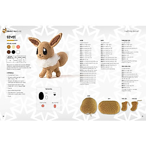 Pokémon Crochet: Bring your favorite Pokémon to life with 20 cute crochet patterns