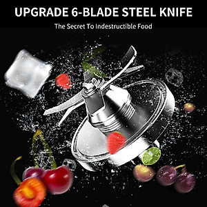 CasaCosa Professional Smoothies Blender, 2200W Blenders for Kitchen with 68oz Container & 20oz To-Go Cup, High Power Countertop Blender for Shakes and Smoothies