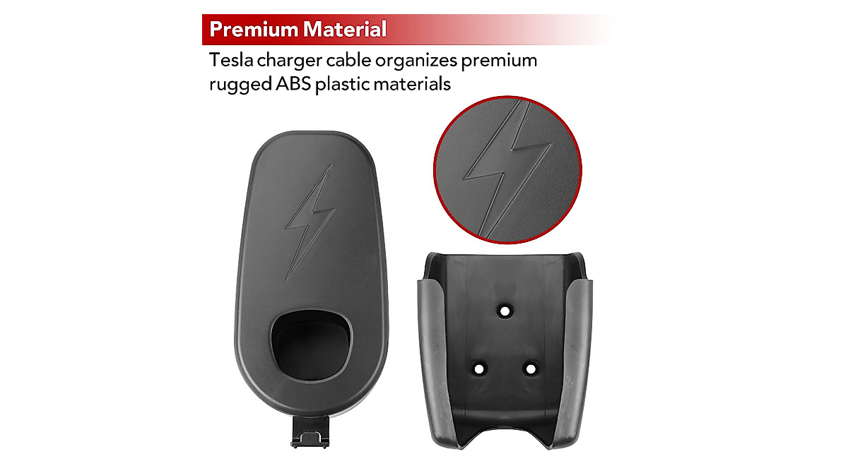 BASENOR Tesla Cable Holder - Durable Charging Cable Organizer
