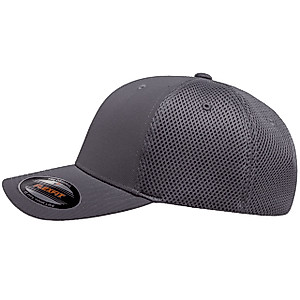 Callahan Auto Parts Patch - Flexfit Ultrafibre Airmesh Fitted Hat - Breathable Mesh Side for Casual Wear & Outdoor Activities - Baseball Cap Women & Men (Charcoal, Large-Extra Large, l)
