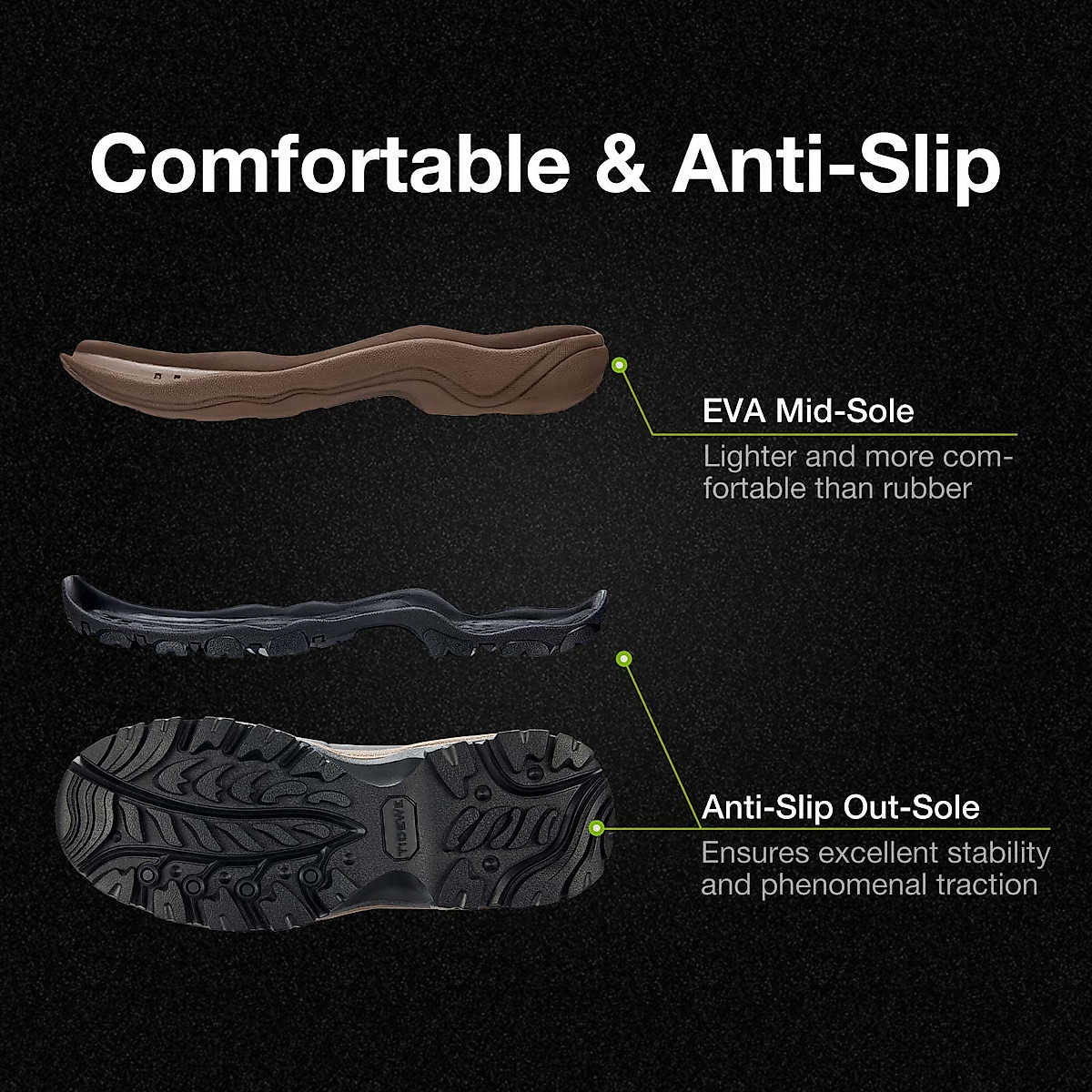 TIDEWE Hunting Boots Snake Proof for Men, Waterproof Insulated Warm Rubber Boots with Steel Shank, 5mm Neoprene Warm Durable Lightweight Outdoor Boots, Durable Work Boots for Farming Gardening Fishing