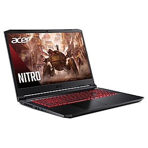 Acer Nitro 5 AN517-41-R7EY Gaming Laptop, AMD Ryzen 5 5600H Hexa-Core Processor | NVIDIA GeForce GTX 1650 | 17.3" FHD IPS Display | 8GB DDR4 | 512GB NVMe SSD | WiFi 6 | Backlit Keyboard