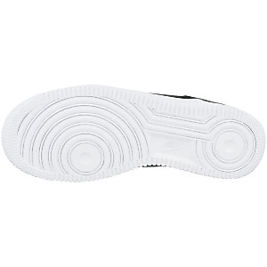 Nike Boy's Air Force 1 (Big Kid) Black/White 4.5 Big Kid M