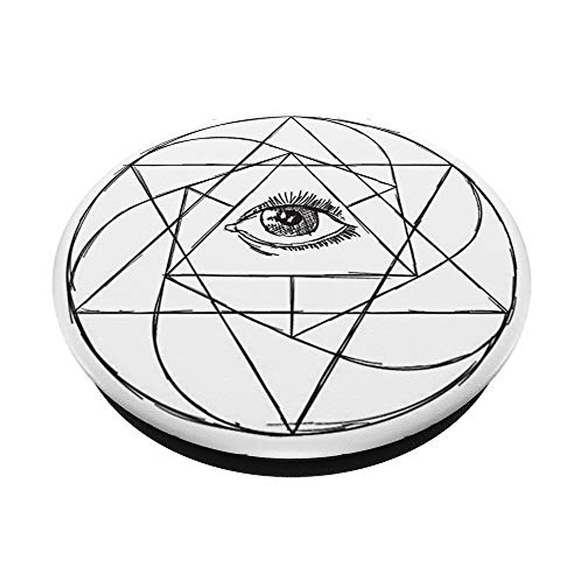 Illuminati Phone Grip All Seeing Eye Pyramid PopSockets Swappable PopGrip