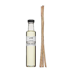LAFCO New York Reed Diffuser Refill, Star Magnolia - 8.4 oz - Up to 4-Month Fragrance Life - Includes Natural Wood Reeds - Free of Dyes & Propellants - Made in The USA