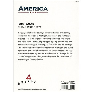 Loggers Big Load - Avanti America Collection Birthday Card