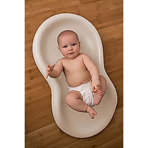 Keekaroo Peanut Changer Vanilla – the Original Made in USA easy-to-clean changing pad and the only shell over foam, fully impermeable to fluid