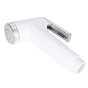 ABS Handheld Toilet Bidet Spray Shower Head for Bathroom Body, G1/2 inch Thread, PU Spring Hose, Easy Installation