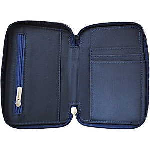 NGIL Sea Turtle Anchor Print Quilted Wristlet Wallet